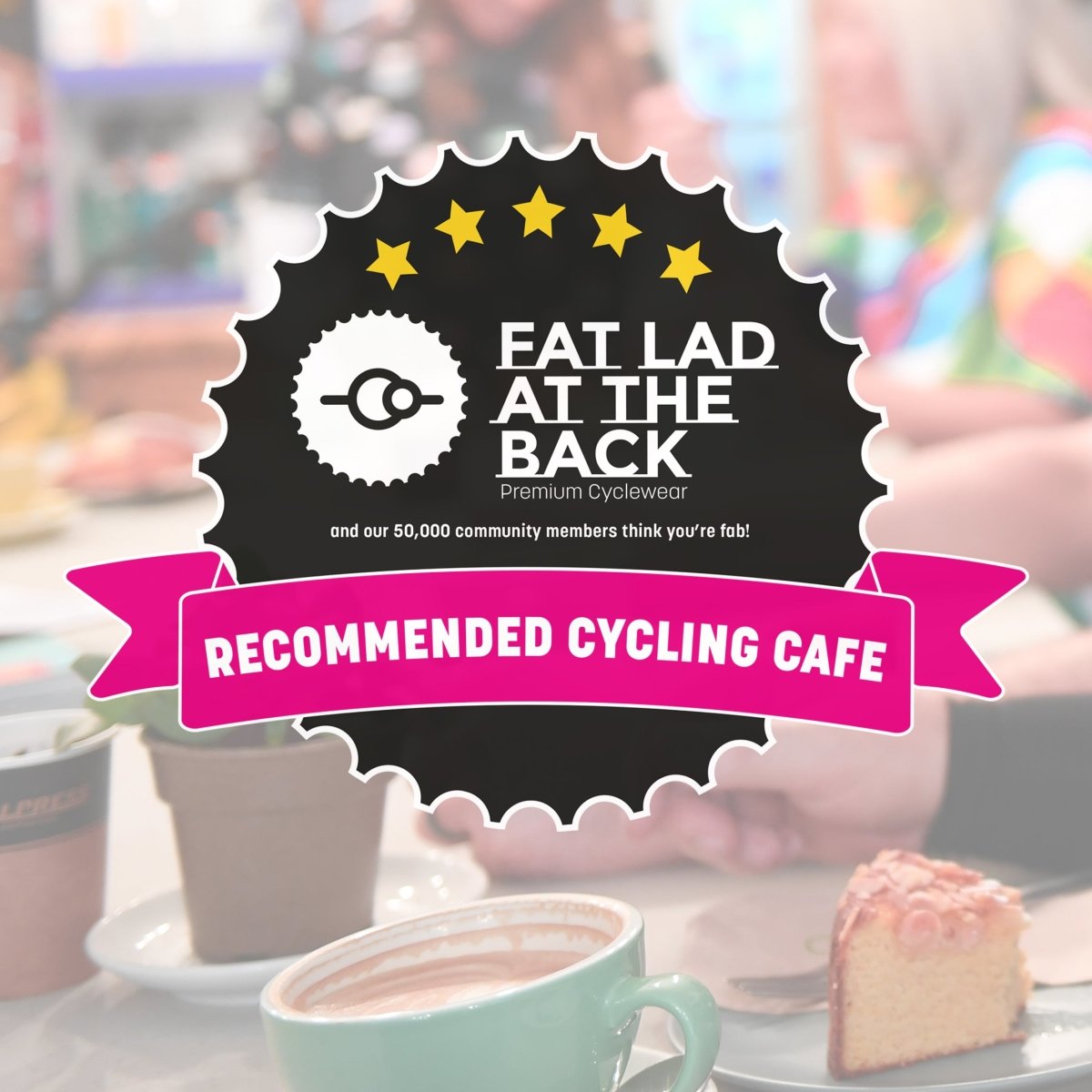 Top 10 Cycling Cafe's in the UK & Fat Lad At The Back