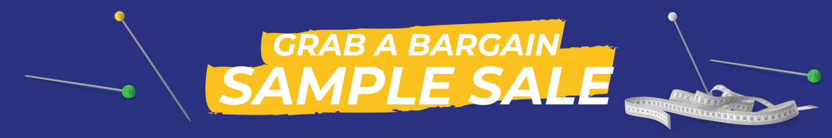 Accessories Sample Sale & Fat Lad At The Back